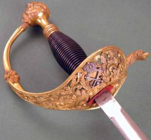 Espadas y sables de oficiales de artillería e infantería de marina 1827 ...
